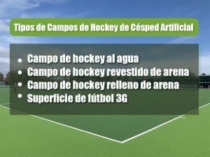 Tipos de Campos de Hockey Artificiales, Instalación y Mantenimiento - CCGrass
