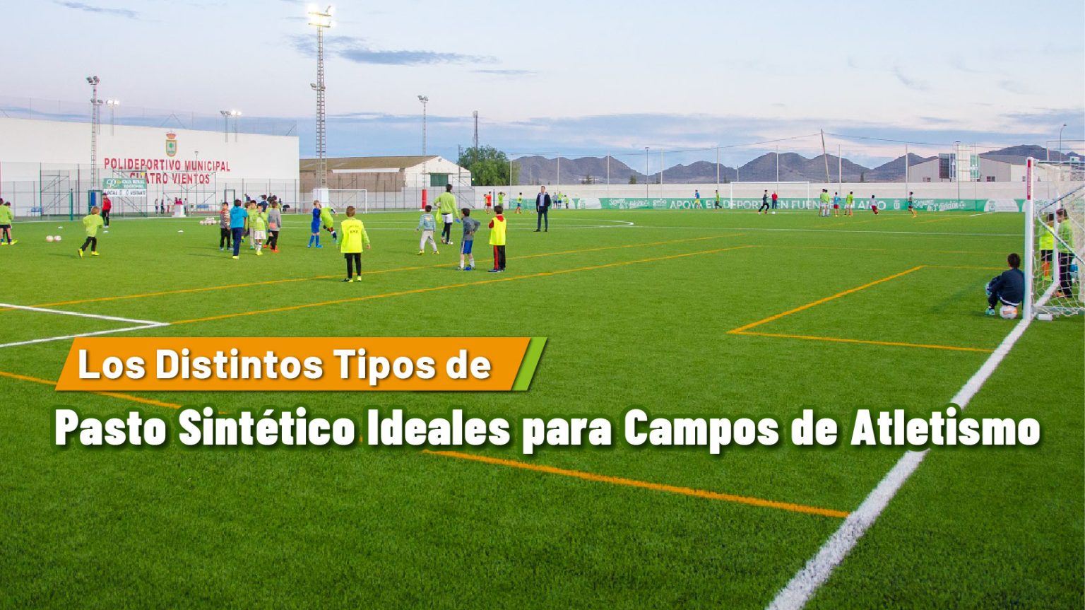 Los distintos tipos de pasto sintético ideales para campos de atletismo ...