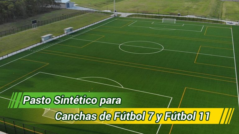 Pasto Sintético para Canchas de Fútbol 7 y Fútbol 11 - CCGrass