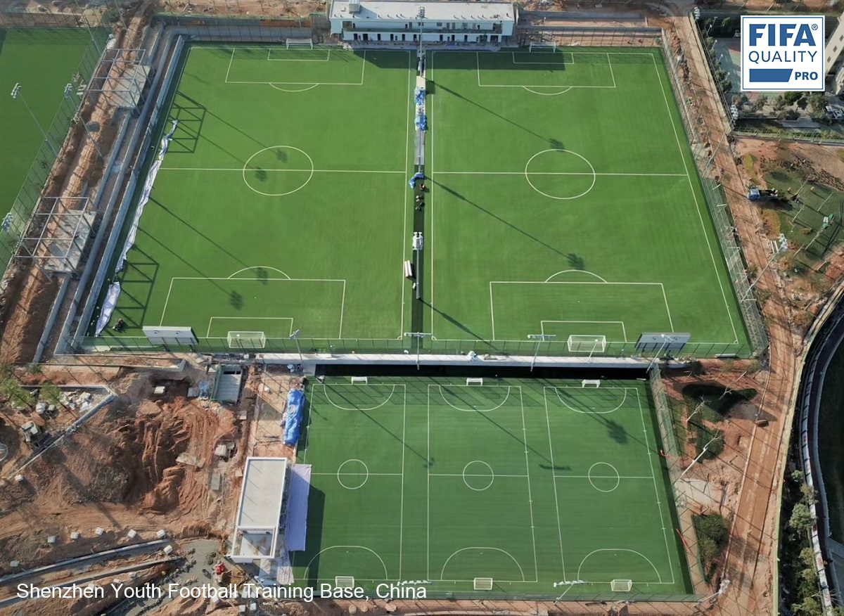 Four Football Pitches in Shenzhen Youth Football Training Base Have ...