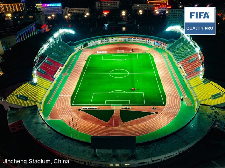 FIFA Quality Pro Field for Jincheng Stadium in China - CCGrass