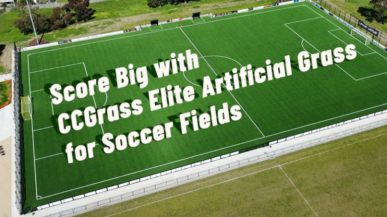 Build the Best Artificial Grass Soccer Field | CCGrass